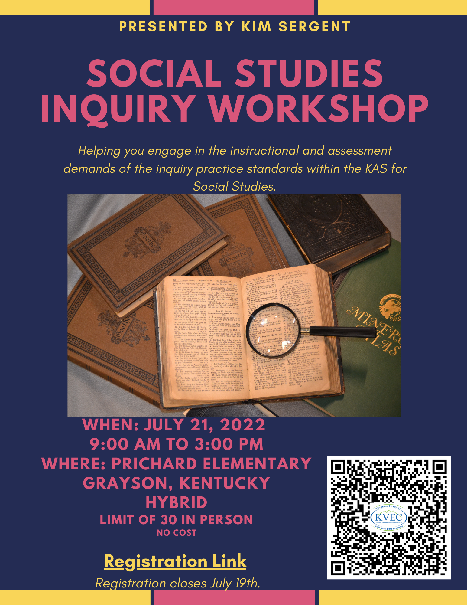K-12 Social Studies Inquiry Workshop [July 21st] - The Holler